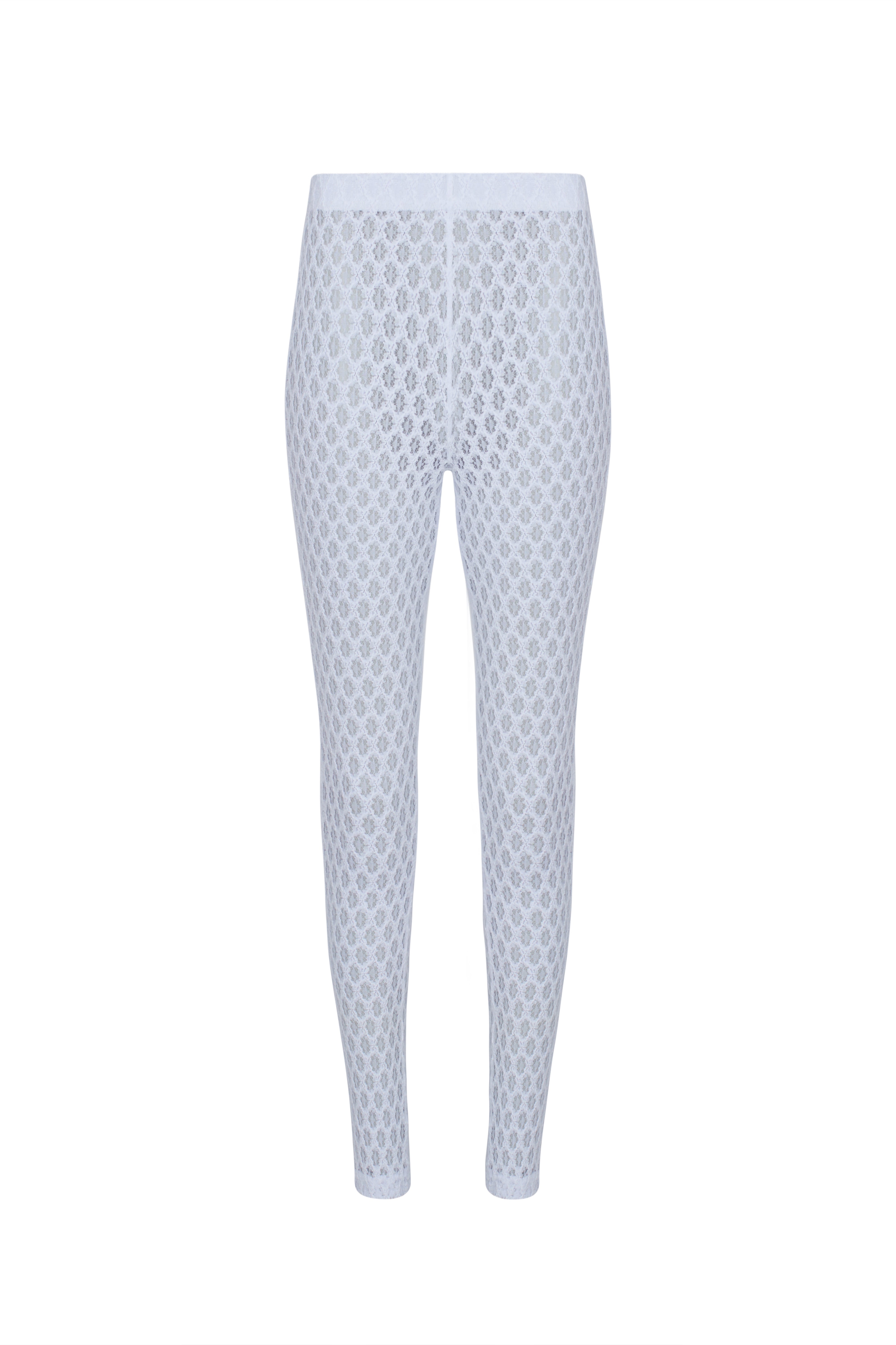 Capri Pants - White Lace – JUNIE
